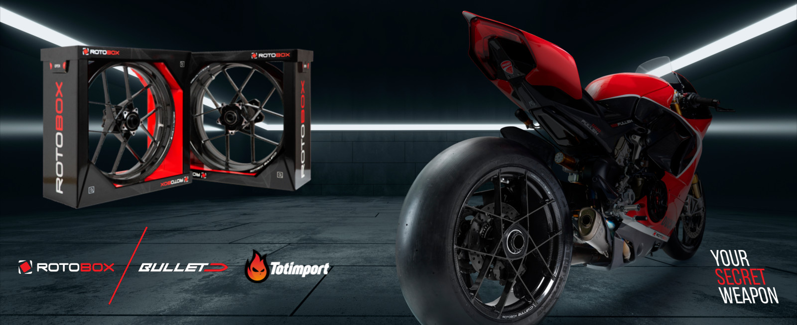 Presentación Rotobox Bullet EICMA 2019 TOTIMPORT
